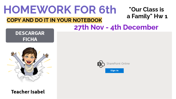 6th:27th Nov - 4th Dec | Genially