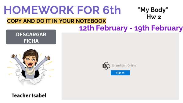 6th:12th Feb to 19th February | Genially