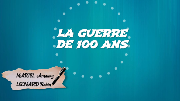 La Guerre de Cent Ans | Genially