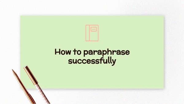 4B_howtoparaphrase | Genially