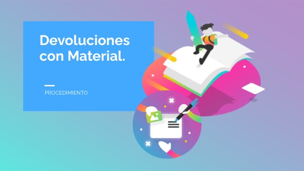 Devolución con material | Genially
