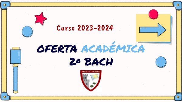 Modalidades y Materias 2º BACH_ Curso 2023-2024 | Genially
