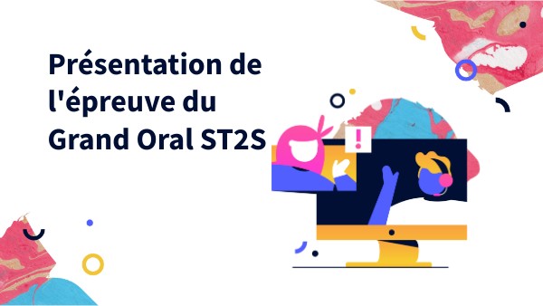 Présentation Grand Oral ST2S | Genially