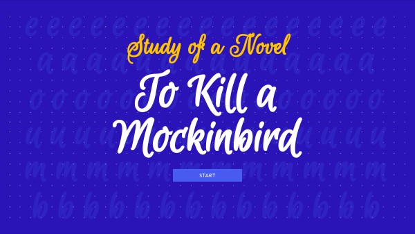 Webquest To Kill a Mockingbird