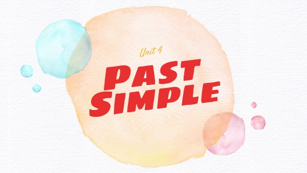 Past Simple (Unit 4-3 ESO) | Genially