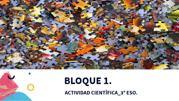 3º ESO_BLOQUE 1.-INFORME CIENTÍFICO | Genially