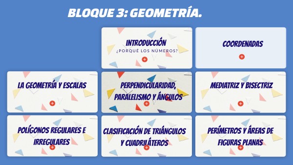 BLOQUE 3.- GEOMETRÍA.