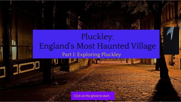 Pluckley on a map