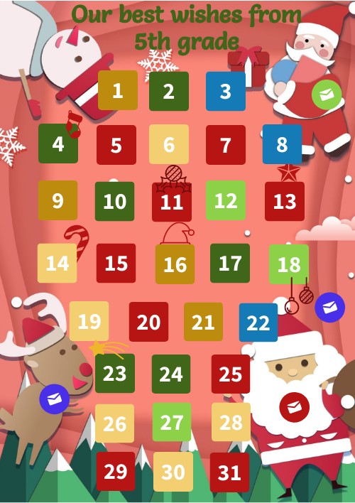Christmas 5th Grade | Genially