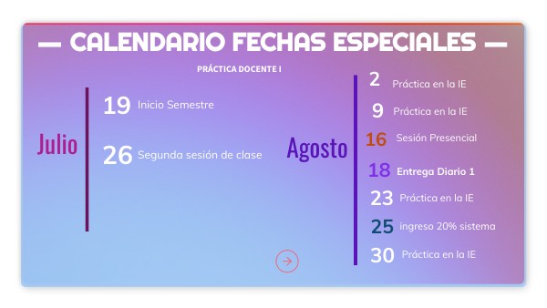 FECHAS ESPECIALES PDI | Genially