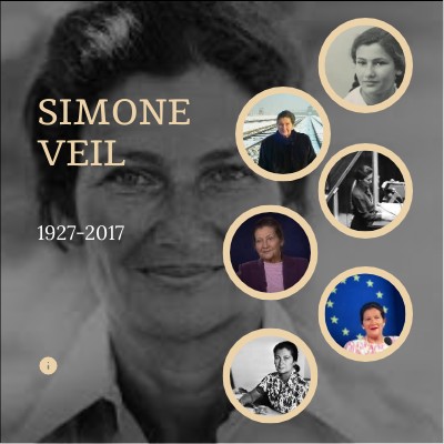 Simone Veil, ressources | Genially