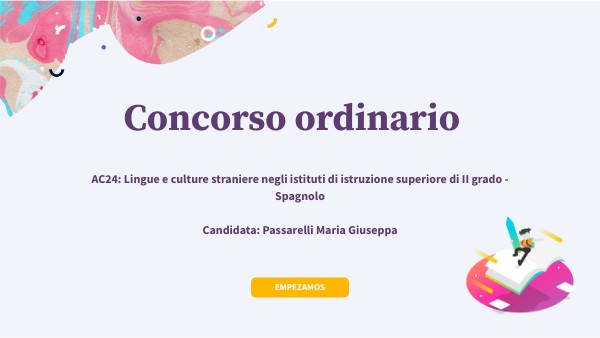 Concorso ordinario AC24 | Genially