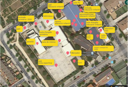 Tour virtual. IE Pla de l'Avellà | Genially