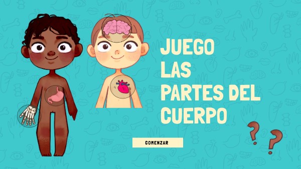 JUEGO PARTES DEL CUERPO | Genially