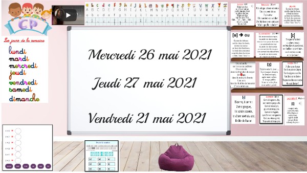 semaine 24 mai 2021 | Genially