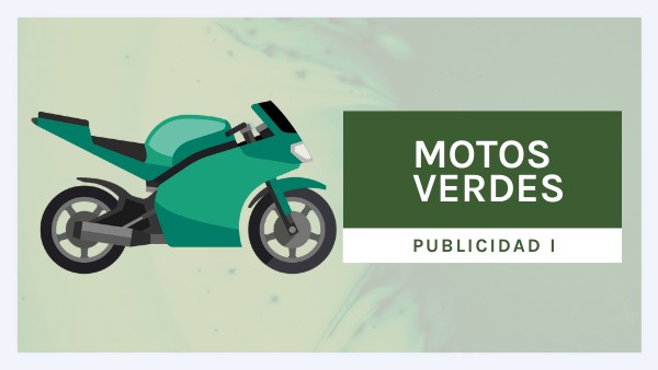Motos Verdes Presentación | Genially