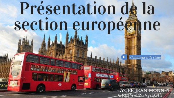 présentation section euro | Genially