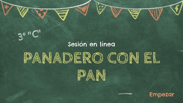 Panadero con el pan
