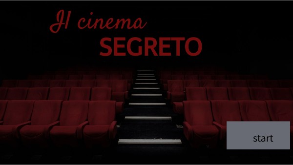 Il cinema segreto | Genially