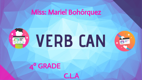 VERB CAN Nº 1 | Genially