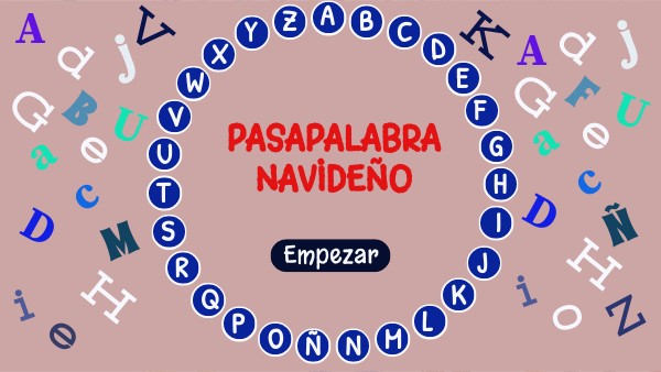 PASAPALABRA NAVIDEÑO | Genially