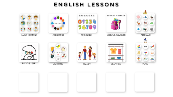 ENGLISH LESSONS | Genially