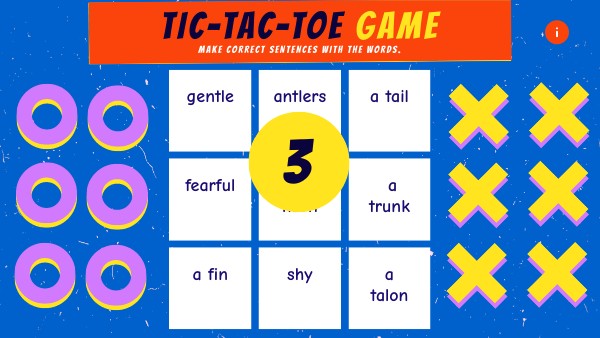 TIC-TAC-TOE GAME phrase