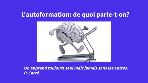 L'autoformation