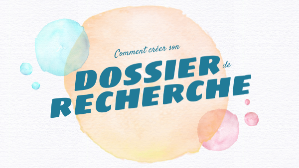 dossier-de-recherche | Genially