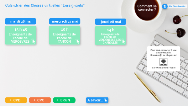 Calendrier | Genially