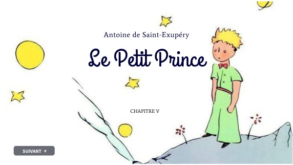 Le Petit Prince chapitre V