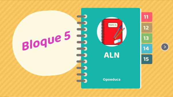 Bloque 5 Temas ALN 2023-2024. Libro interactivo | Genially