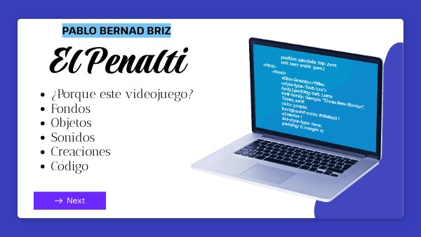 presentación videojuego | Genially