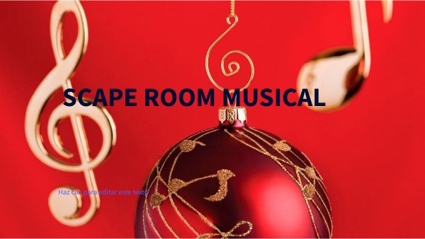 SCAPE ROOM MUSICAL