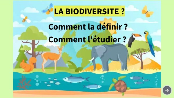 Biodiversité 2nd | Genially