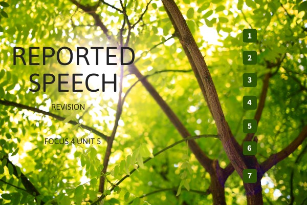 reported speech