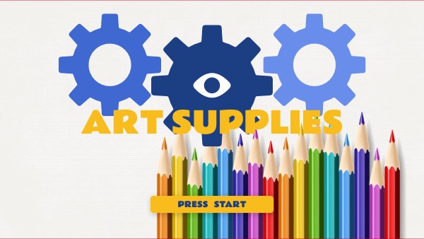 ART SUPPLIES PRIMARY GAME | Genially