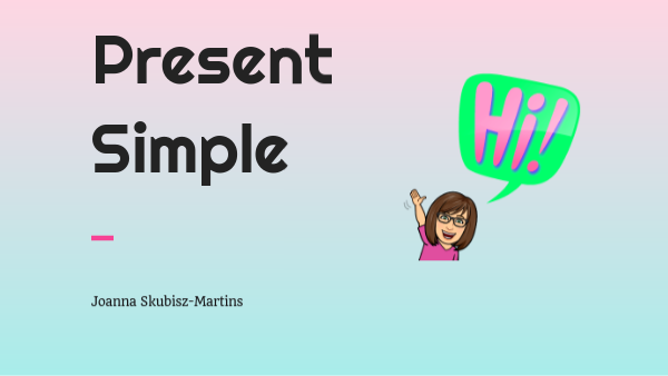 present simple klasa 4 | Genially