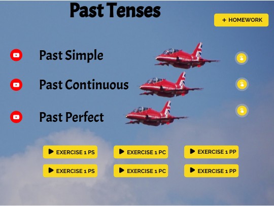 past tenses | Genially