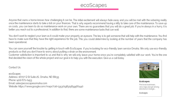 ecoScapes | Genially