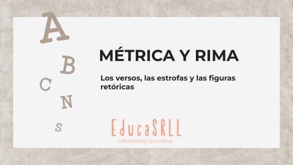 Métrica y rima