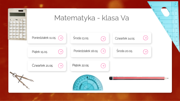 klasa Va 11.05-22.05 | Genially