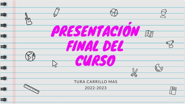 PRESENTACIÓN FINAL DE CURSO CASTELLANO