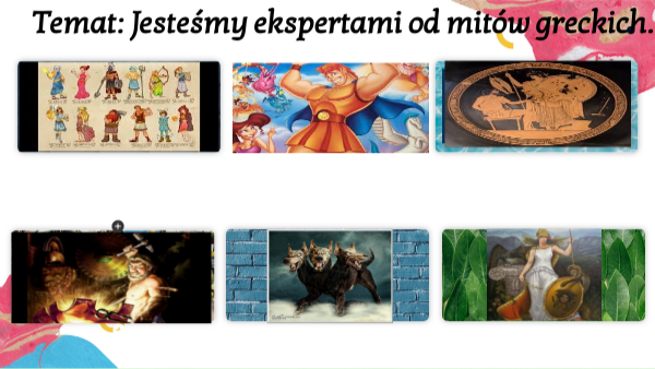 Mity - podsumowanie | Genially