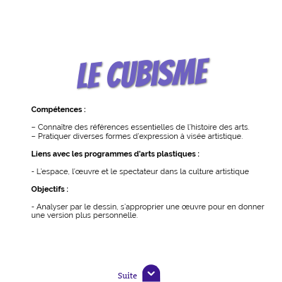 le cubisme-6e | Genially