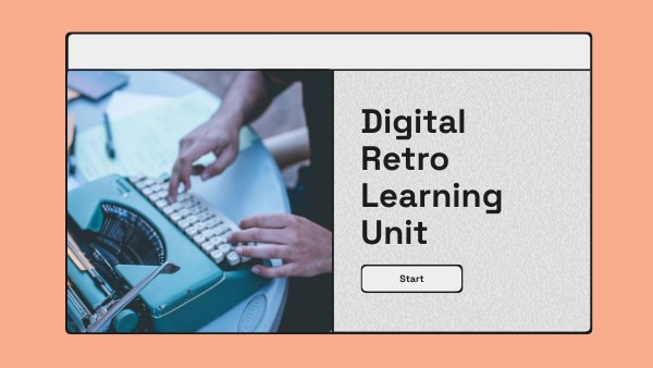 DIGITAL RETRO LEARNING UNIT