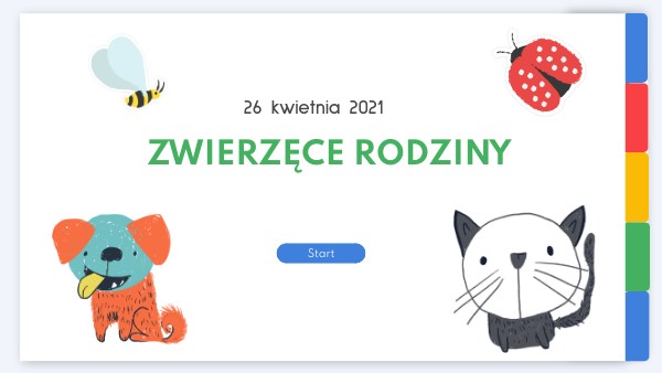 Zwierzęce rodziny, Cukierku Ty łobuzie! | Genially