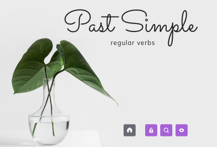 Past Simple - regular verbs | Genially