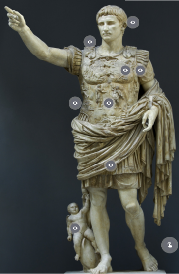 Statue d'Octave-Auguste (Prima Porta)