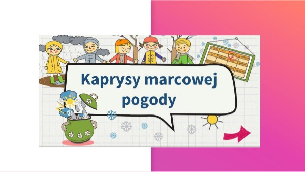 marcowa pogoda | Genially